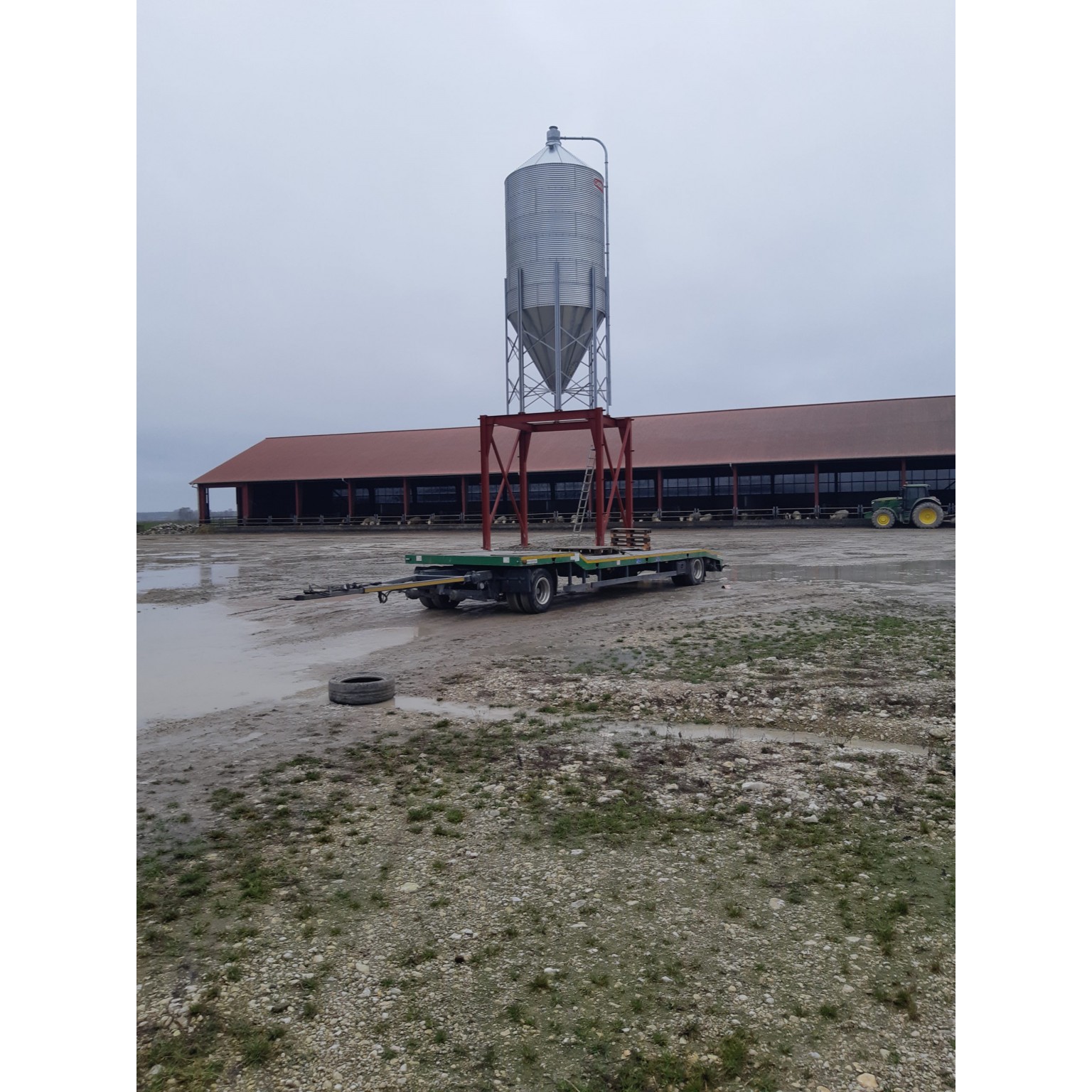 Stålsilo - Chore-Time silo - Fodersilo - Lagringssilo - FURAB