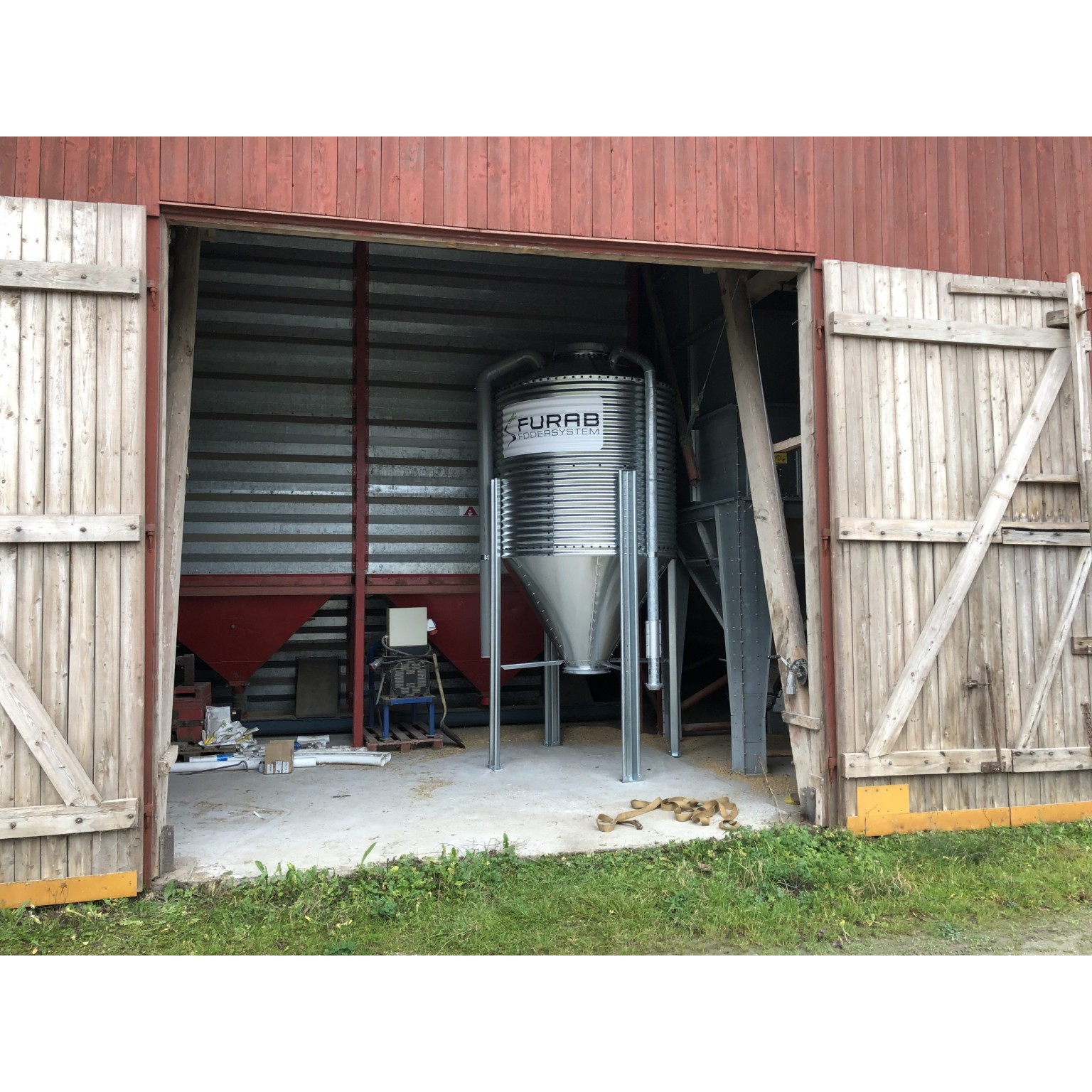 Stålsilo - Chore-Time silo - Fodersilo - Lagringssilo - FURAB